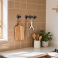 4 count Model No-Drill Suction Cup Hooks, Wreath Hangers for Front Door ...