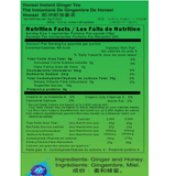 Honsei Instant Ginger Honey Tea, 20 Sachets Per Box, 3 Pack, Total 60 ...