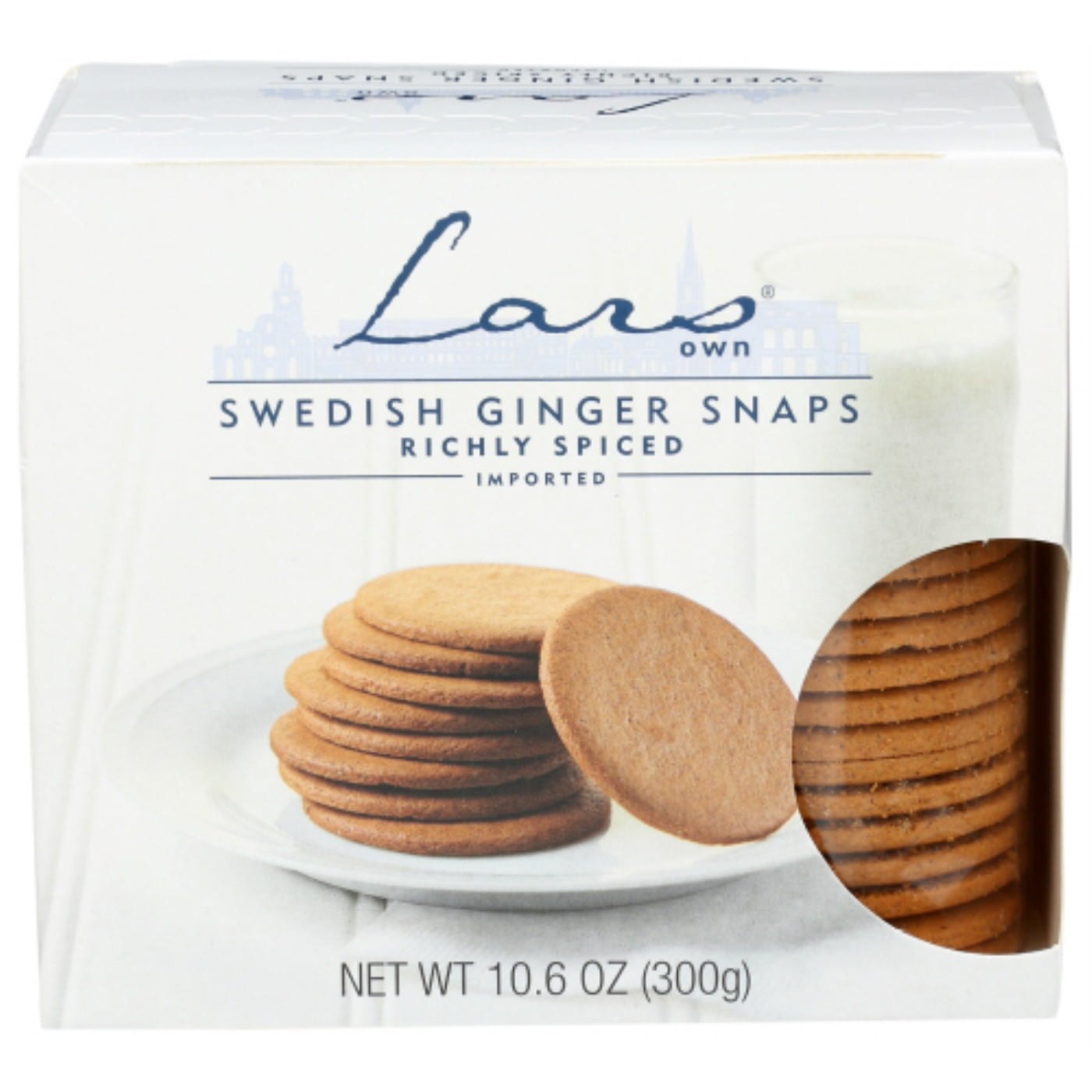 Lars Own, Cookie Gingersnap Swedish, 10.6 Ounce box - Walmart.com