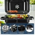 Outdoor Basic Portable Folding Charcoal BBQ Grill, BBQ Charcoal Grill for Outdoor Cooking Beach ...