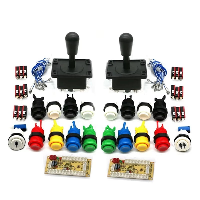 Kit de Bricolaje para Juegos de Arcade, Controlador Placa USB Retardo ...