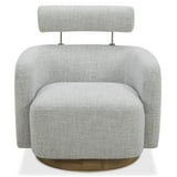 CHITA High Back Swivel Accent Barrel Chairs, Adjustable Backrest ...