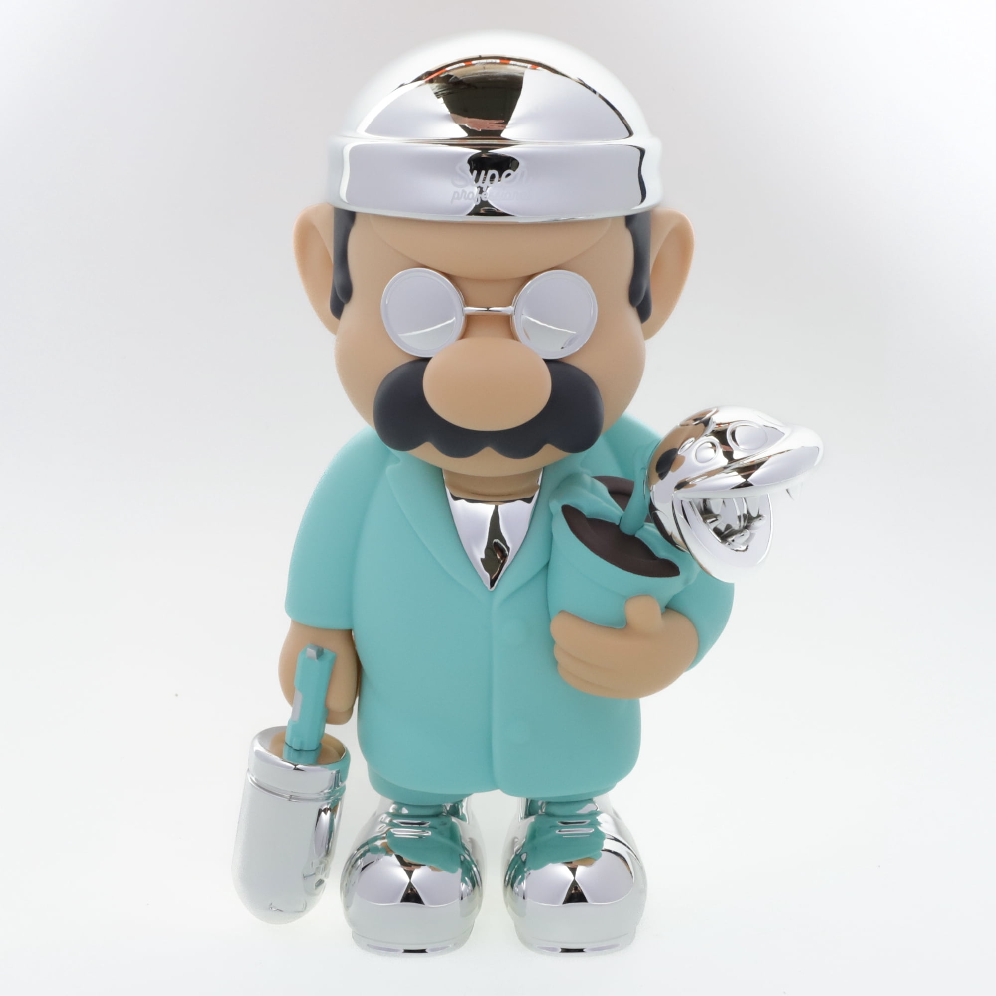 Figura Coleccionable Mario Super Professional Fool Paradise 30 X 15 X ...
