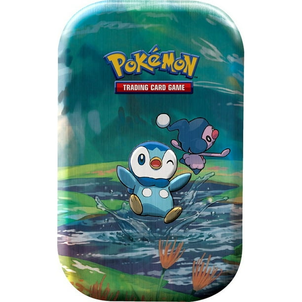 Pokemon TCG Sinnoh Stars Piplup (and Mr.Mime) Mini Tin Set (2 Booster ...