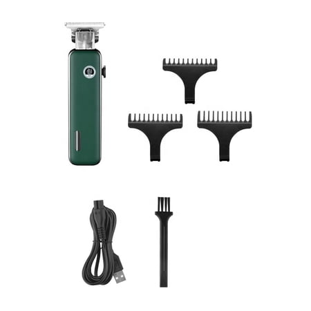 Kemei Professional Barber T-blade Hair Clipper Dry Shave and Fading ...