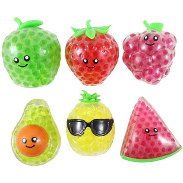 Nee Doh Groovy Fruit, Novelty Toy, Contains 3 pieces. Children Ages 5 ...