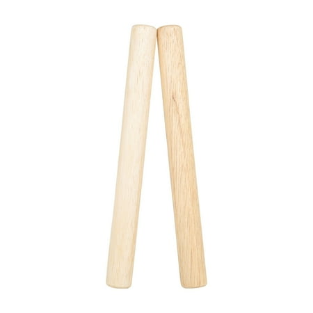 Lutabuo 1 Pair Rhythm Stick Smooth Portable Wooden Rhythm Sticks Claves ...