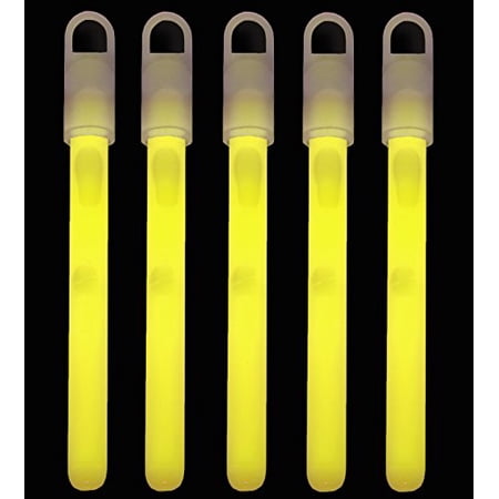 Lumistick 6 Inch Standard Glow Sticks with Strings - Kids Safe & Non ...