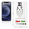 Snellen Eye Chart, Pocket Size Eye Testing Chart - Walmart.com