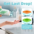 Bottle Emptying Cap Kit, 4 Pack Lotion Bottle Caps to Invert Bottles ...