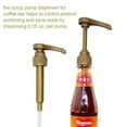 QenASHaing 28mm Syrup Pump for 750mL Bottles, Precise 0.25oz Portion ...