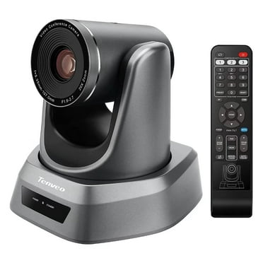 Monoprice PTZ Conference Camera, Pan and Tilt with Remote, 1080p Webcam ...