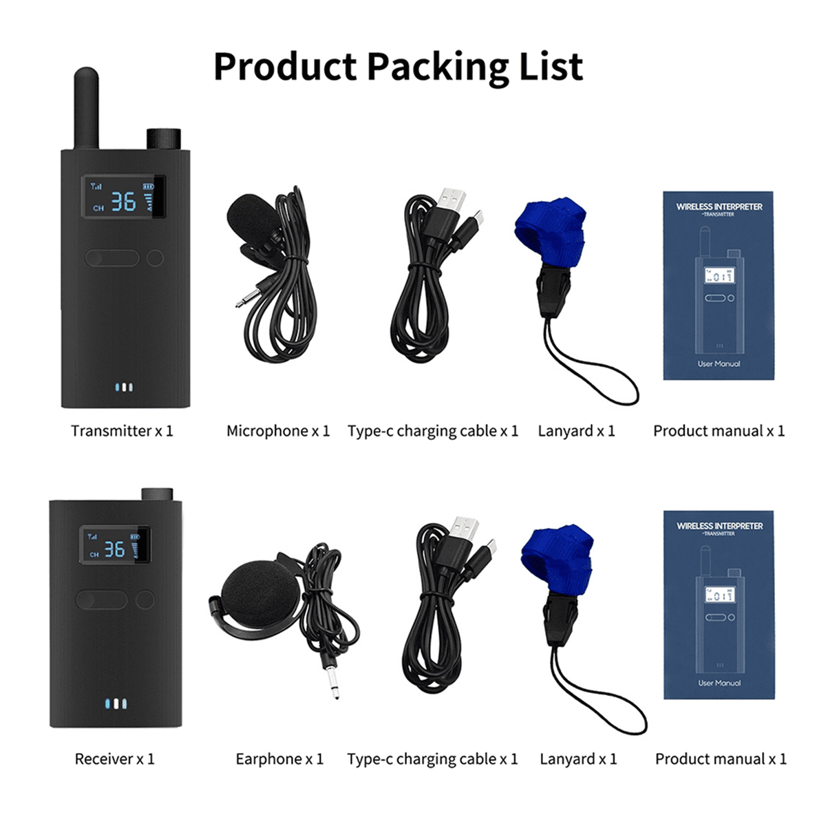 Click here for Unbranded 2.4g Wireless Tour Guide System With Mic... prices
