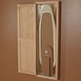 Household Essentials Built-Mounted Space-Saving Ironing Board Cabinet ...