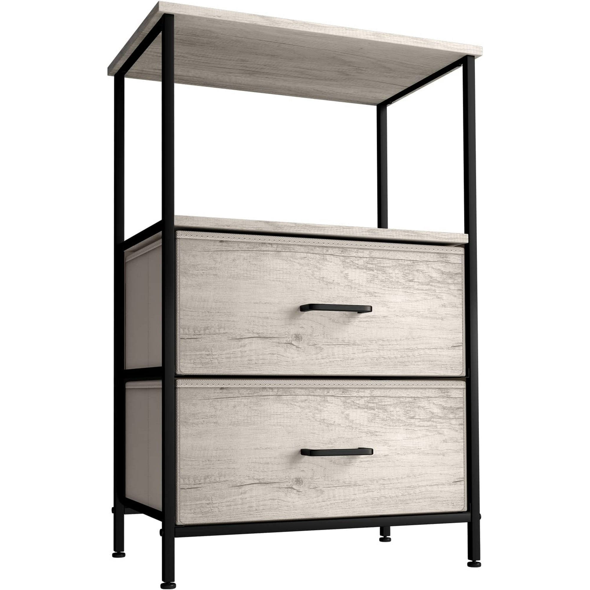Click here for Sorbus Nightstand With 3 Drawers - Bedside Table W... prices