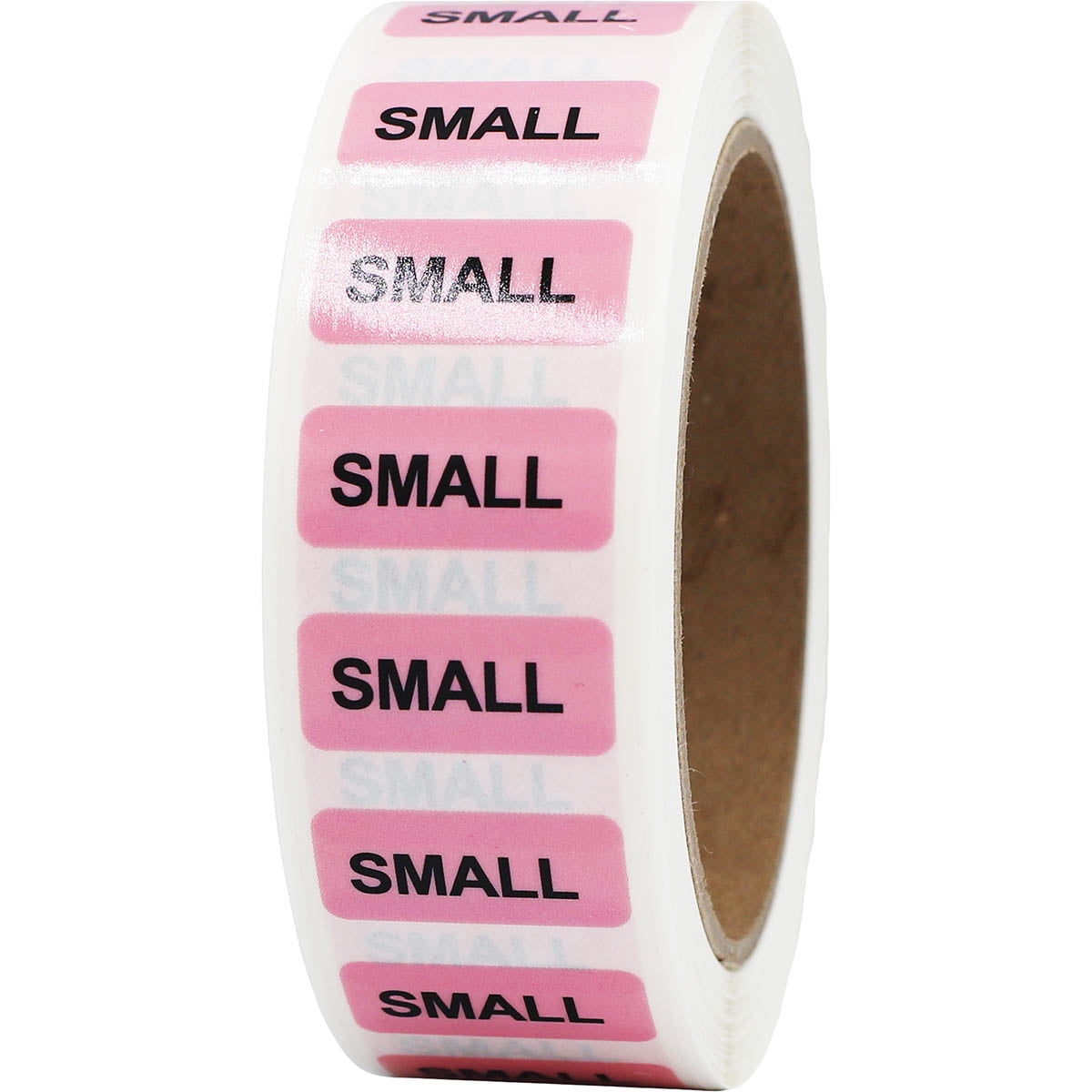 Standard Small Clothing Size Strip Labels for Retail Shirts | 1.25 x 8 ...