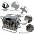 MYDAY'S Folding Gardening Stool Organizer Set with Tote Bag - Walmart.com