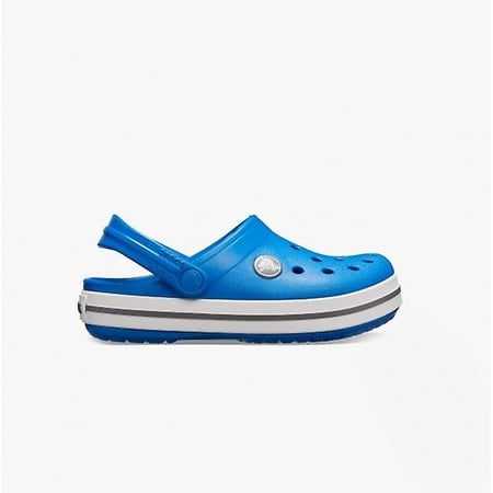 Crocs 204537-4jn Crocband Kids Clogs Bright Cobalt/charcoal | Walmart ...