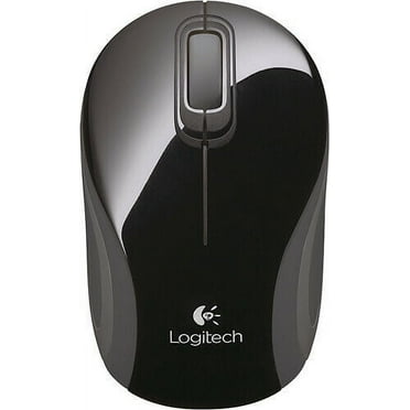 Logitech M187 Wireless Mini Mouse, Black, 1000 dpi, USB, 3 Buttons ...