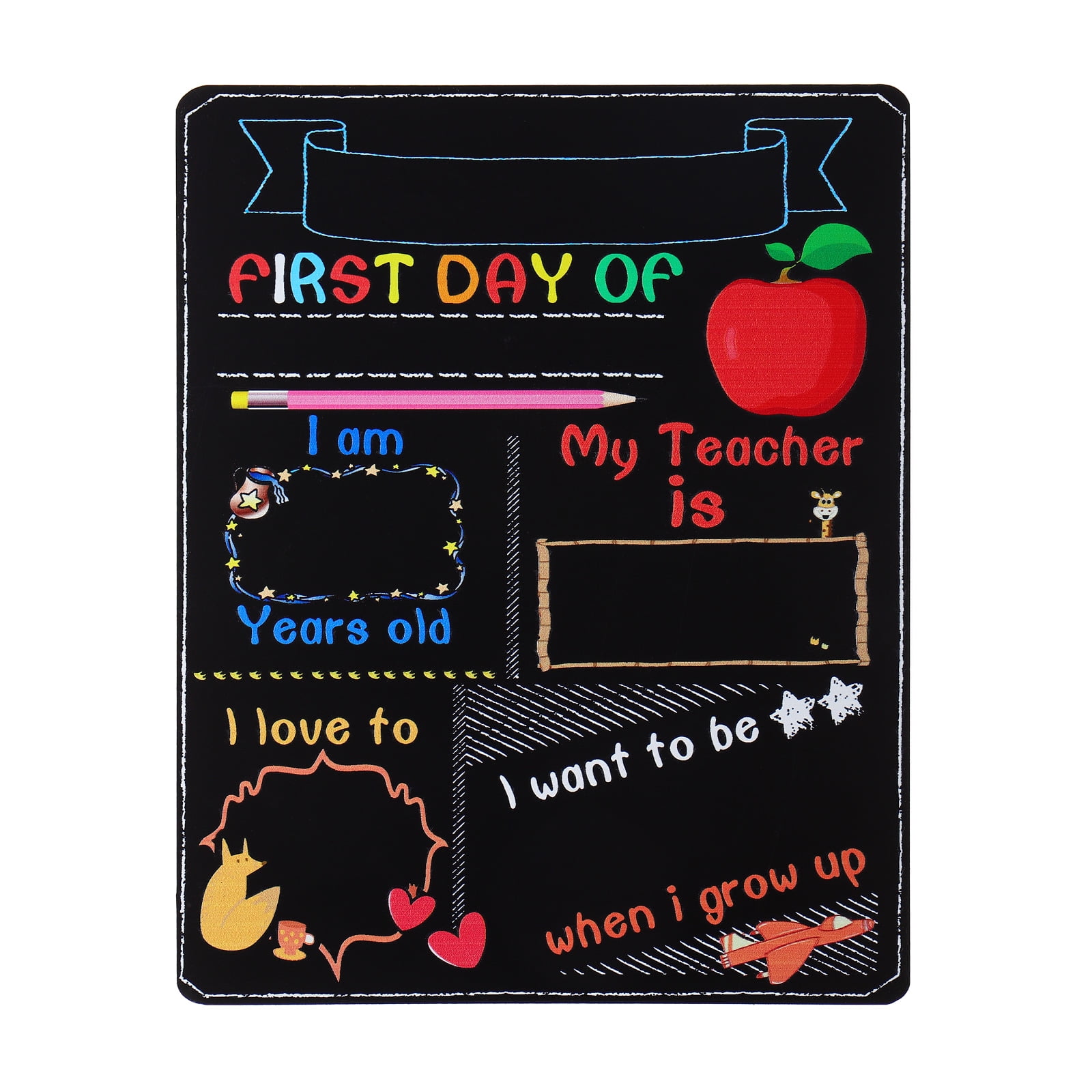 Click here for Kakowely Double Sided Chalkboard Student Message C... prices
