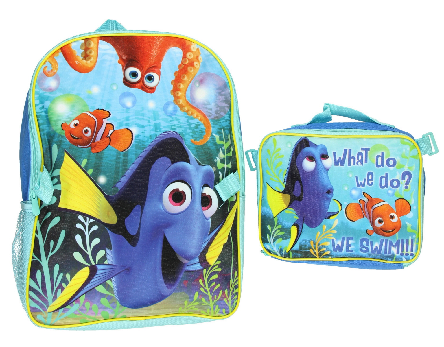Finding Dory 16" Backpack with Lunch Tote - Walmart.com