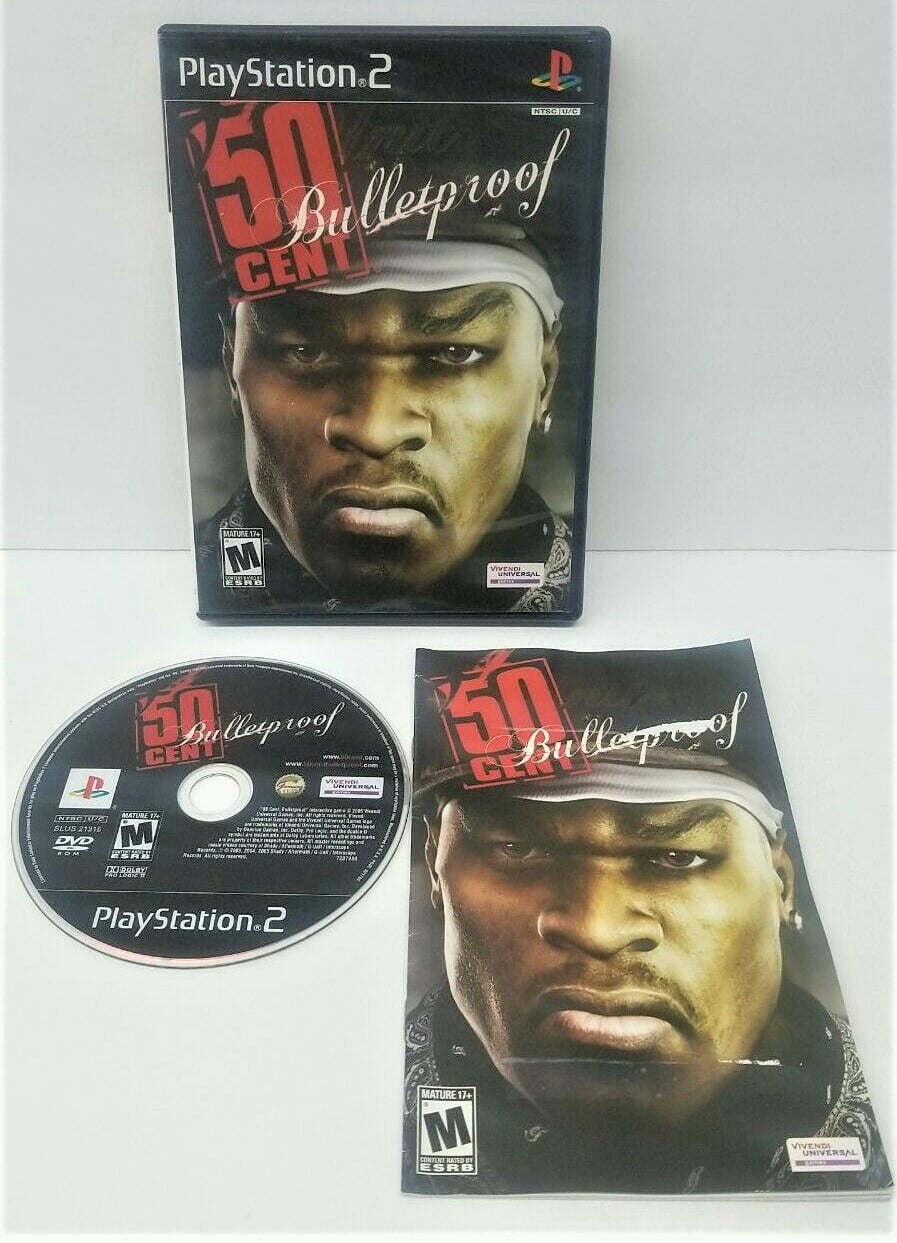 Ps2 50 Cent Bulletproof