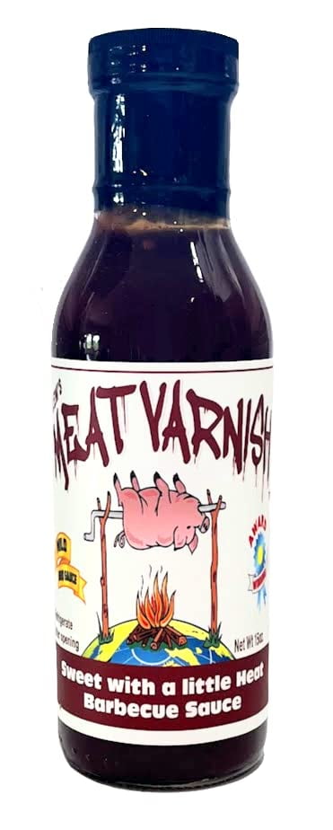 Lem's Meat Varnish BBQ Sauce (Mild) - 15 oz. jar - AWARD WINNING ...