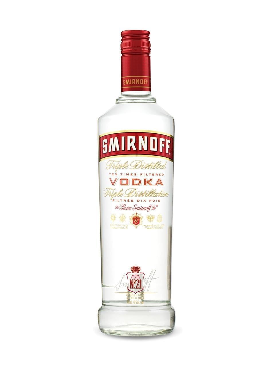 Caja de 12 Vodka Smirnoff 750 ml | Walmart en línea