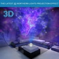 EpicGadget 3D Aurora Galaxy Star Projector - Northern Lights Nebula ...