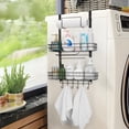 Over-the-Door Refrigerator Organizer, 2-Tier Hanging Storage Basket ...