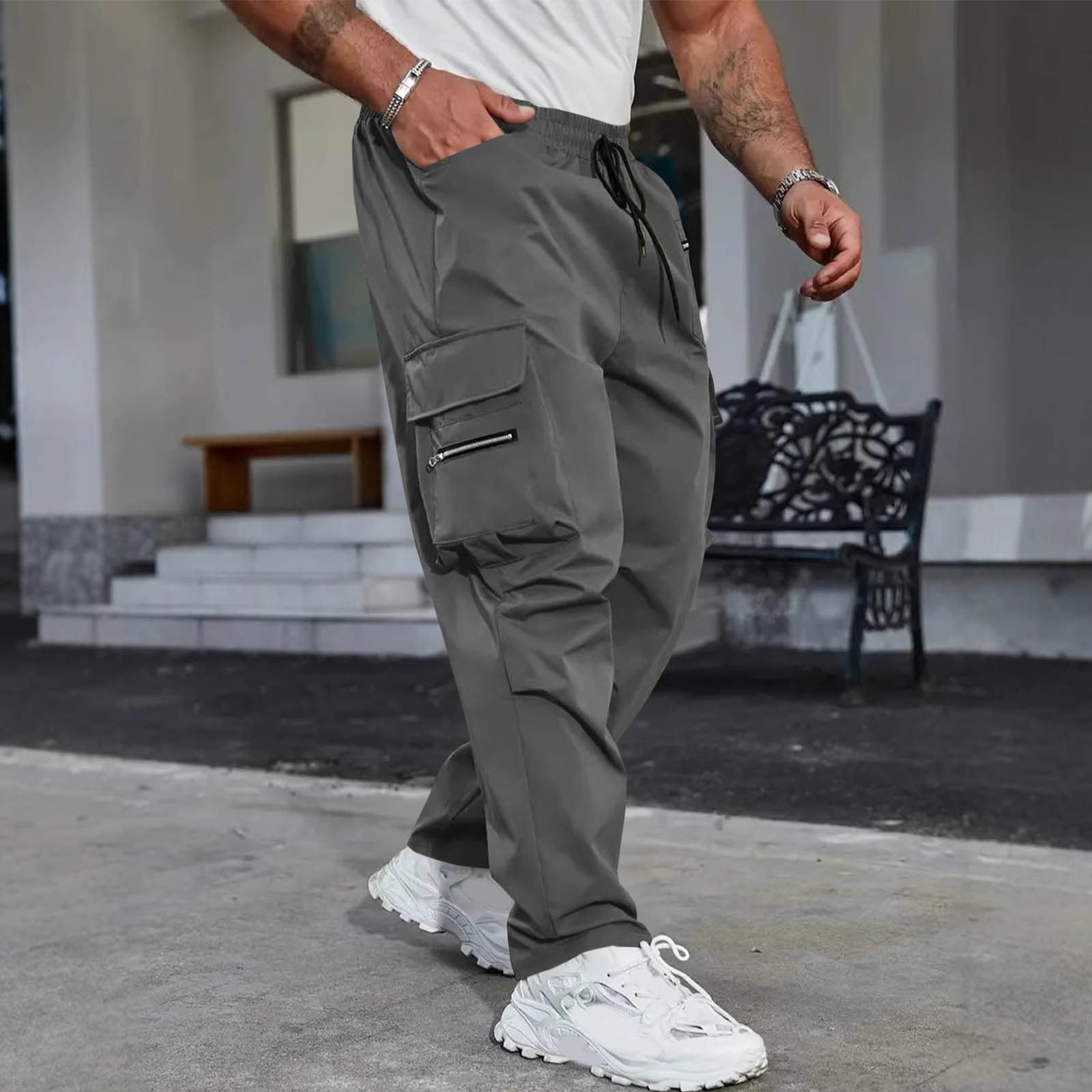 Click here for Amzcrzy Cargo Pants For Men Mens Spring And Summer... prices