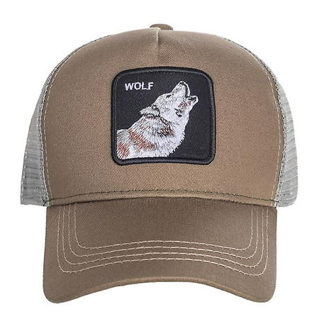 Panther Mesh Cap Animal Farm Trucker Baseball Cap Dad Hat Snapback Wolf ...