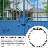 NUAHRHY Gate Chain Lock Spool for Doors Stainless Steel 20inches ...