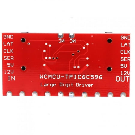 Spptty 7-Segment LED Register,TPIC6C596 8-Bit Shift Register Module Large Digit Driver With 7 ...