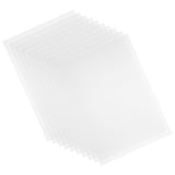 Raindrops Lightweight Clear Plastic Sheet for Picture Frame and Home ...