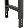 Adjustable Heavy Duty Workbench Table, C-Channel Leg, 96"W x 36"D, 1-3/ ...