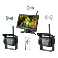 Podofo Wireless Backup Camera System Kit with Easy Installation for ...