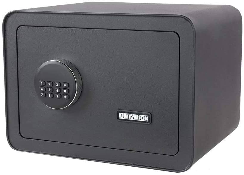 DuraBox Personal Security Safe with Electronic Digital Lock, 1-Shelf ...
