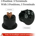725-04659 925-04659 Ignition Switch with Key 5 Terminals - for MTD ...