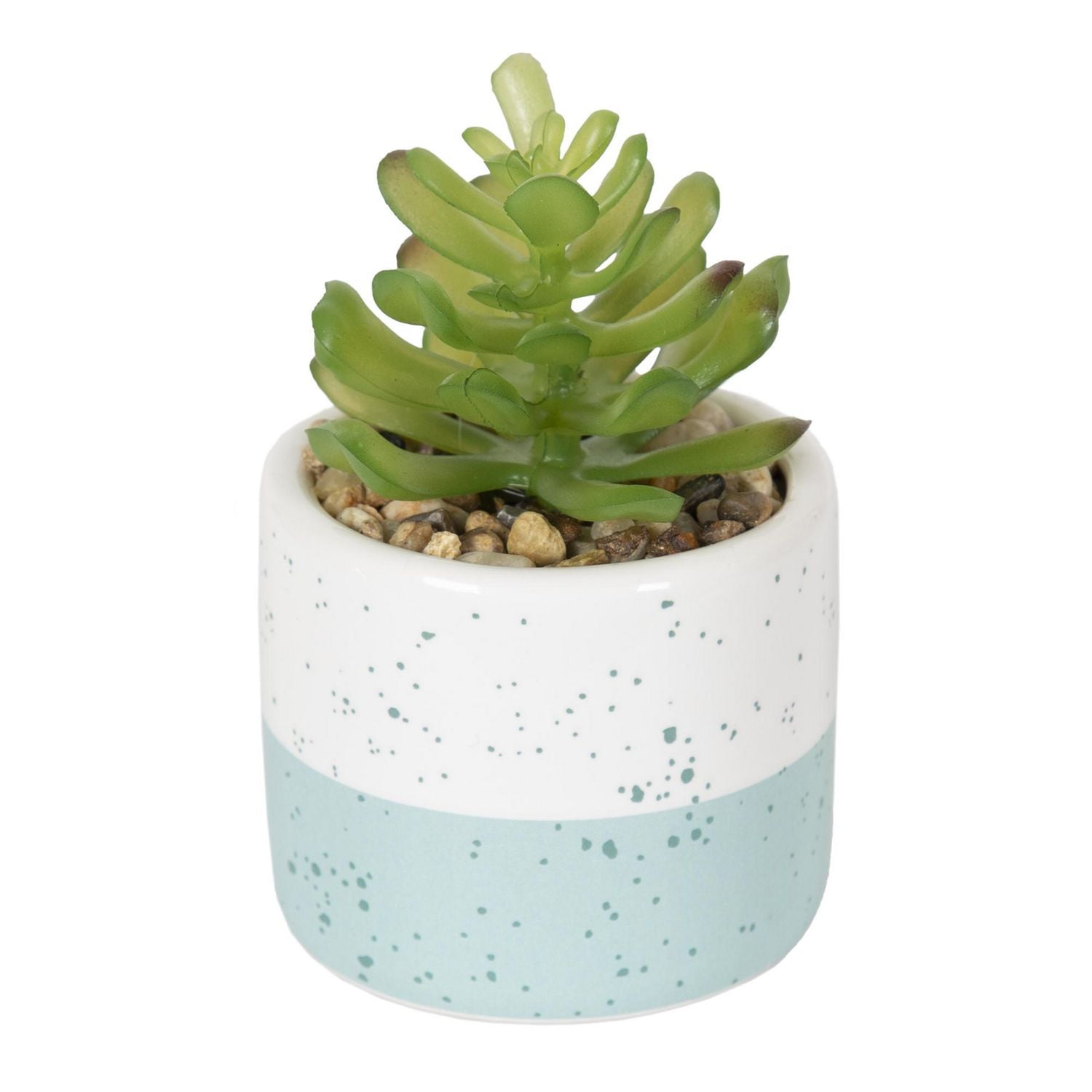 Sandie Mini Aqua Speckle Faux Succulent - Walmart.ca