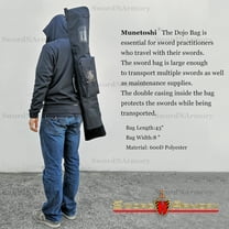 34" Long Black Faux Fur Lined Medieval Sword Scabbard LARP Cosplay ...