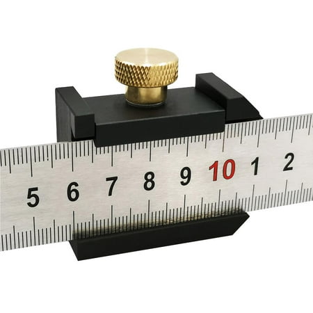 Steel Ruler Positioning Block 45 & 90 Degrees Aluminum Alloy High ...