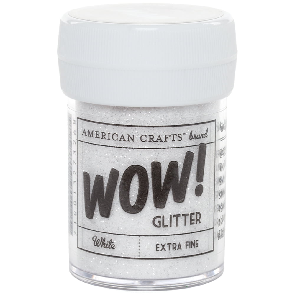 WOW! Extra Fine Glitter 1oz-White | Walmart Canada