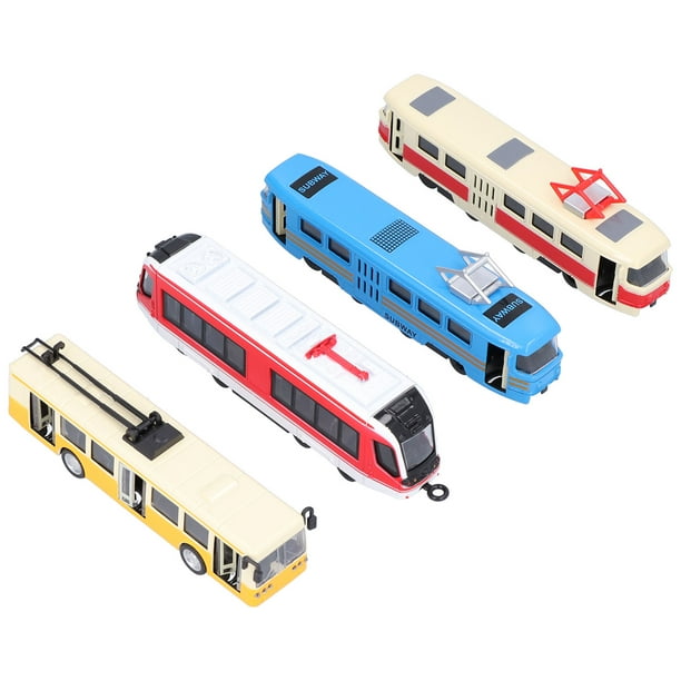 Bus Model Collection Toy,HighSpeed Railway Bus Model Vehicle Toy Pull ...