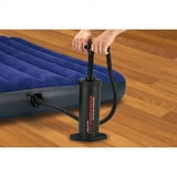 Intex Double Quick III S Hand Air Pump, Black, 14.5in, for Air Beds ...