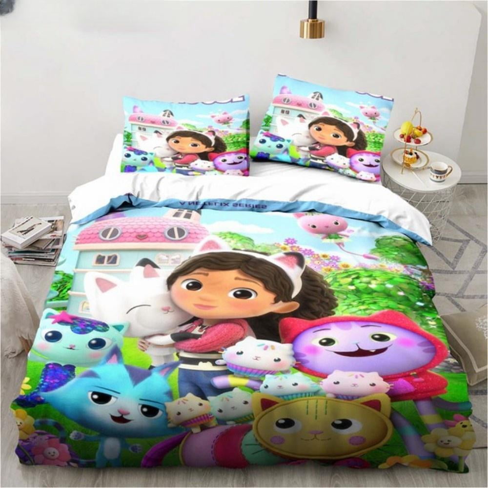 Click here for Yingd Gabbys Dollhouse Bedding Set Cartoon Pillowc... prices