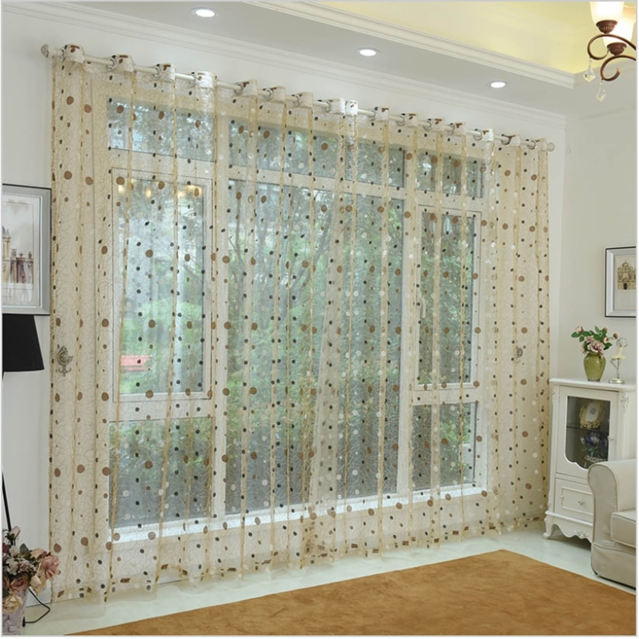 Home Decorative Window Sheer Curtain Panel, Marseille - Walmart.com
