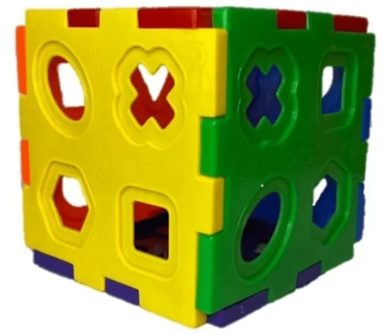 Cubo Armable De Figuras Geométricas Juguete Educativo ALABÍO A LA BAO ...