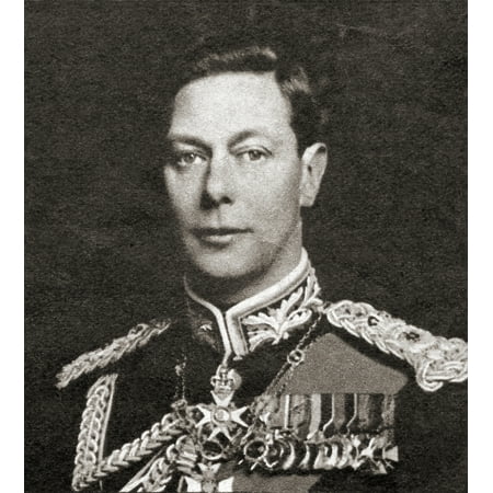 George VI, 1895 _ 1952 King of the United Kingdom and the Dominions of ...