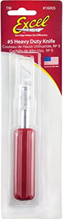 Excel Blades K5 Heavy Duty Hobby Knife with Safety Cap, Hexagonal ...
